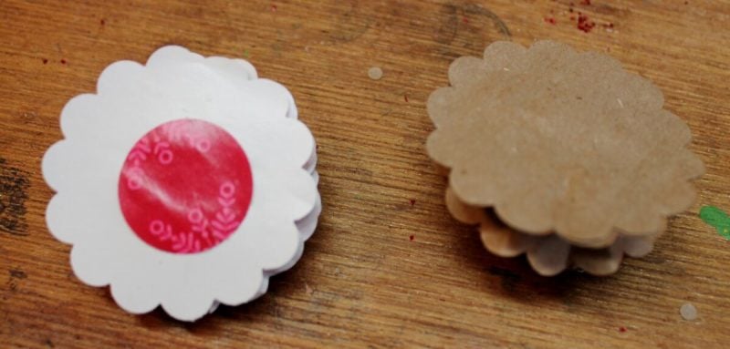 How to Make Simple, Vintage Paper Punch Flowers • Adirondack Girl @ Heart