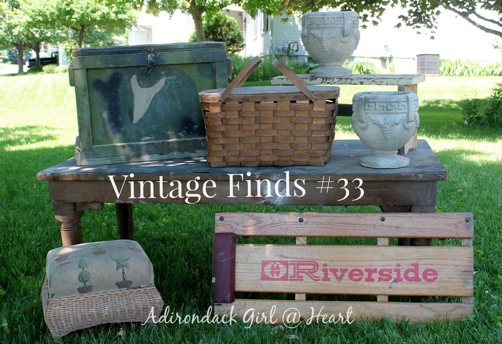 This Week's Vintage Finds #33 • Adirondack Girl @ Heart
