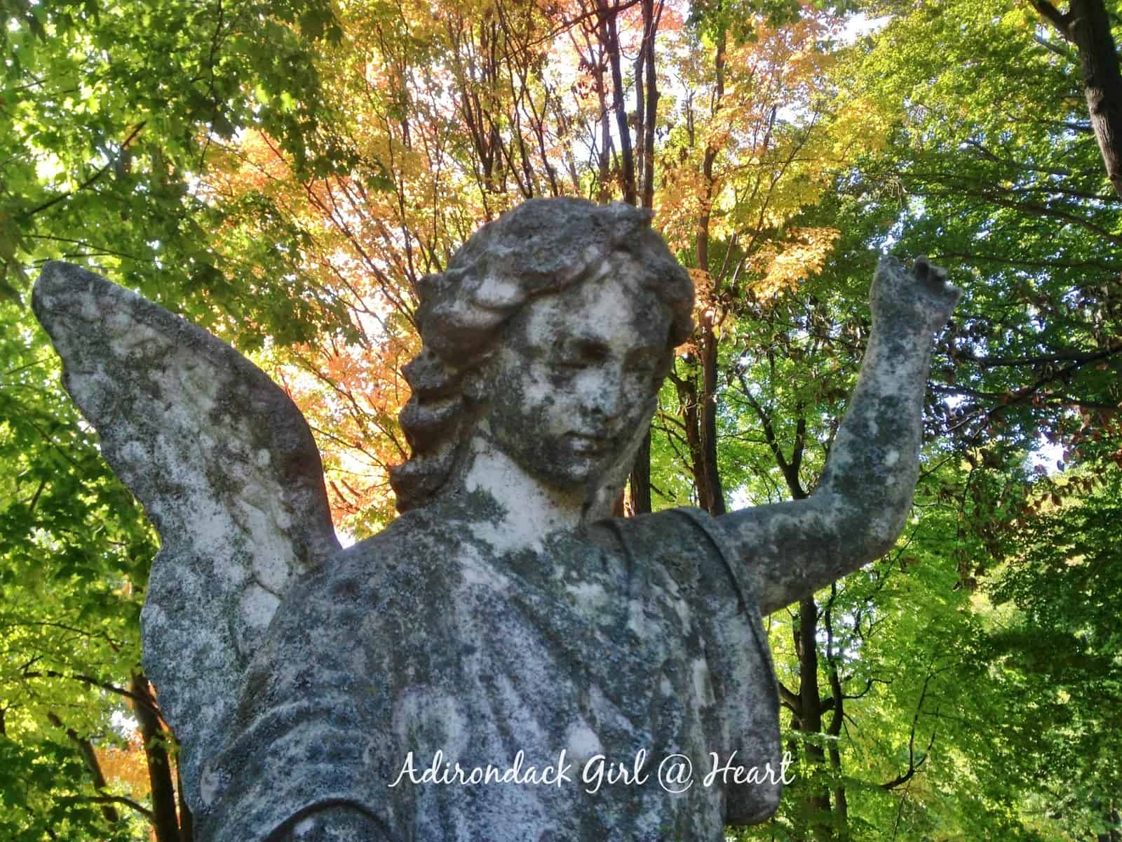Albany Rural Cemetery: Angels Under Blue Skies • Adirondack Girl @ Heart