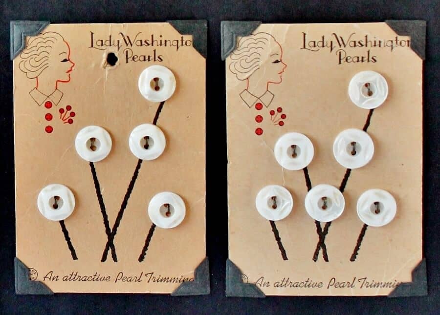 A Charming Technique for Displaying Vintage Buttons • Adirondack Girl ...
