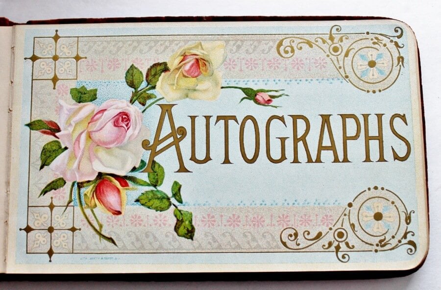 An Antique Autograph Book Guide [History & Values] • Adirondack Girl ...
