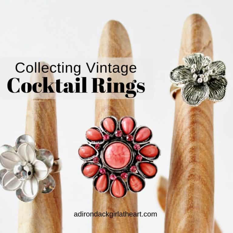 Collecting Vintage Cocktail Rings Part I • Adirondack Girl @ Heart