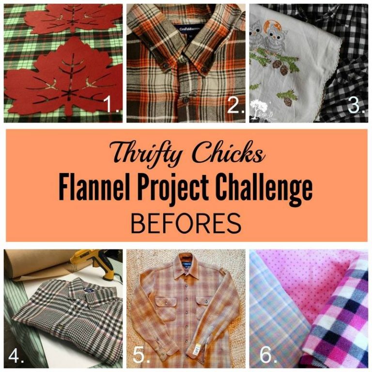3 Fall DIY's, One Thrifted Flannel Shirt • Adirondack Girl @ Heart