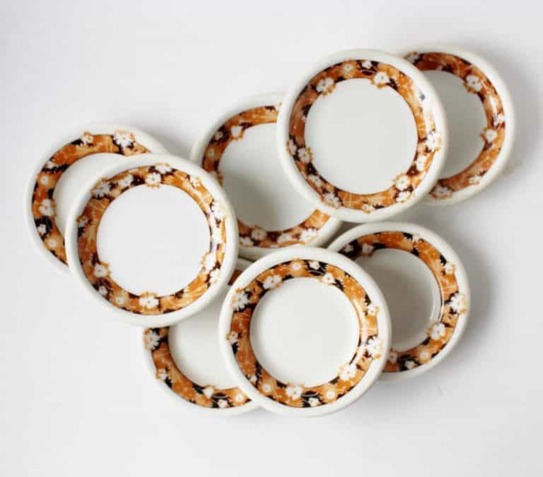 Vintage & Antique Butter Pat Guide: History & Values • Adirondack Girl ...