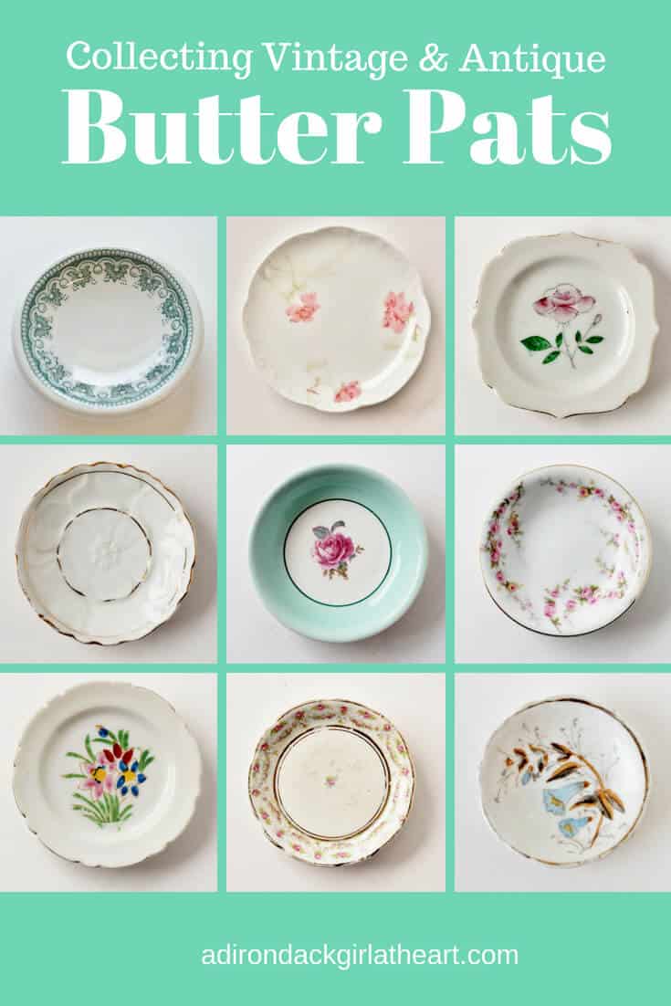 Vintage & Antique Butter Pat Guide: History & Values • Adirondack Girl ...