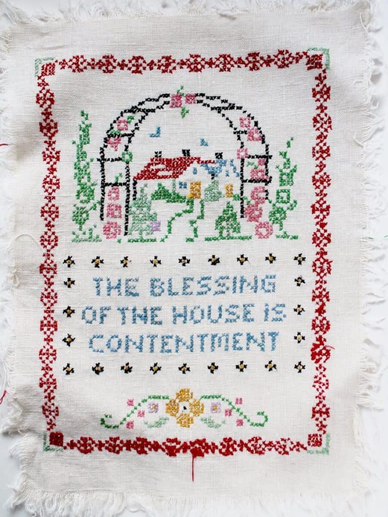 Vintage Cross Stitch Samplers: History & Values • Adirondack Girl @ Heart