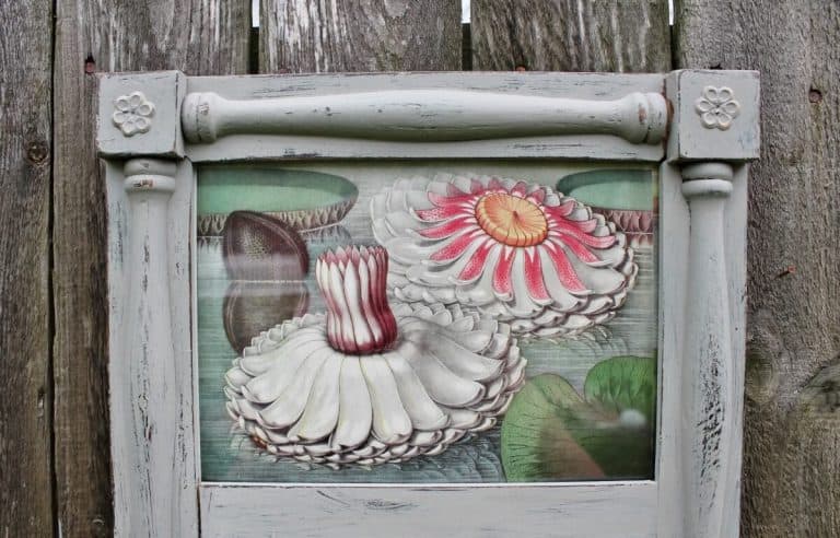Transforming an Ugly Mirror with Chalk Paint • Adirondack Girl @ Heart