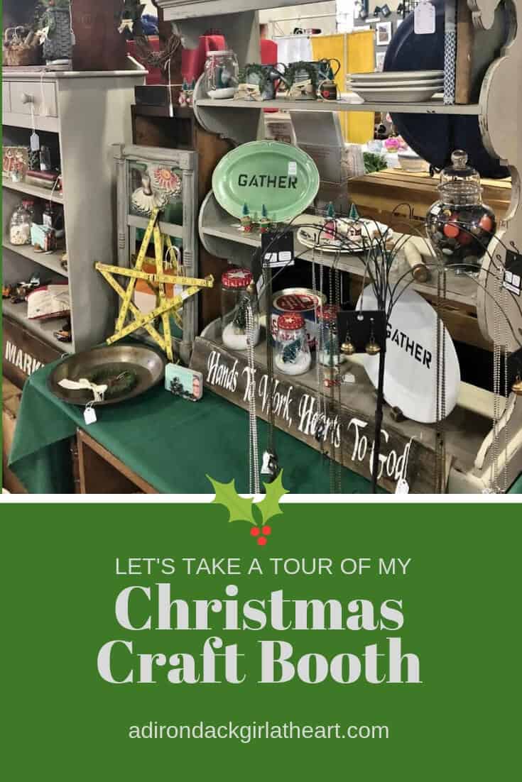 Let's Take a Tour of My Christmas Craft Booth (Day #5) • Adirondack ...