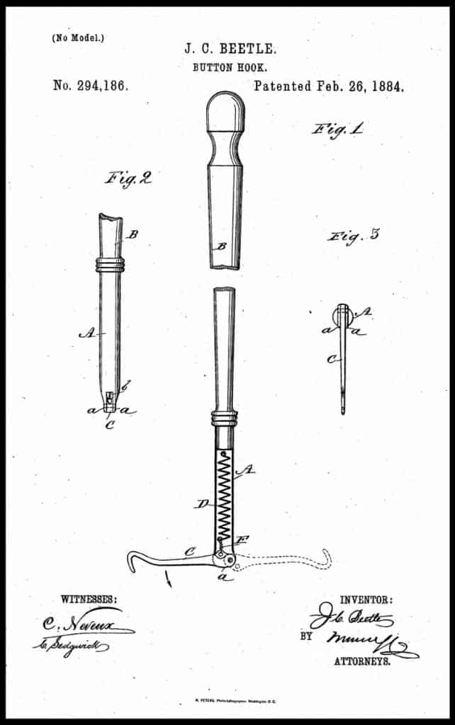 An Antique Button Hook Guide: History & Values • Adirondack Girl @ Heart