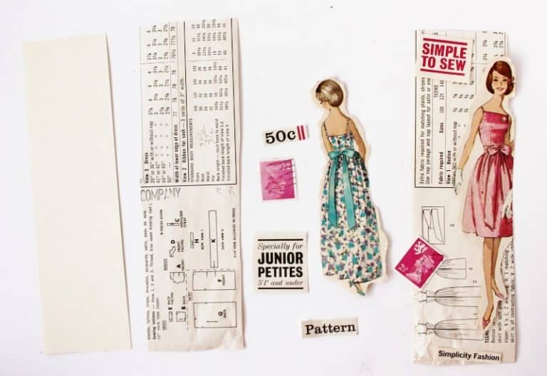 How to Make Bookmarks with Vintage Sewing Patterns • Adirondack Girl ...
