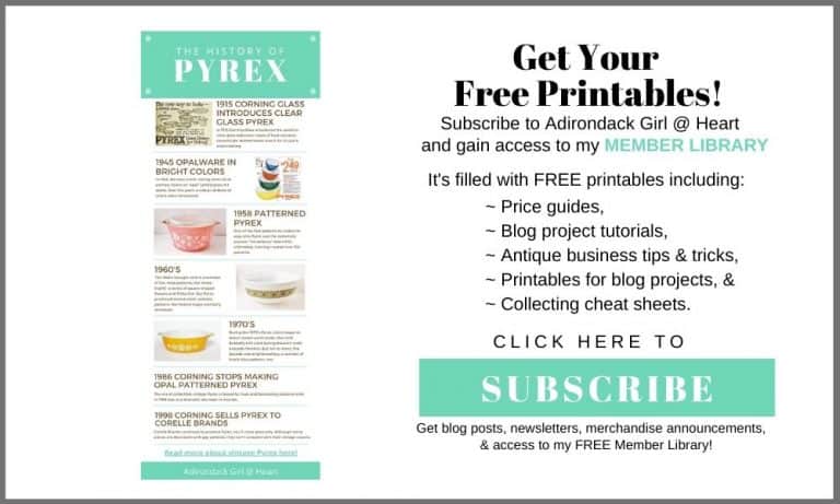 A Guide to Collecting Vintage Pyrex [History & Values] • Adirondack ...