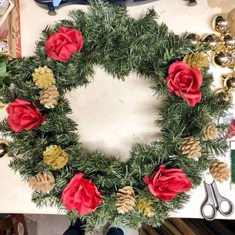 Gaudy Christmas Wreaths That Sell • Adirondack Girl @ Heart