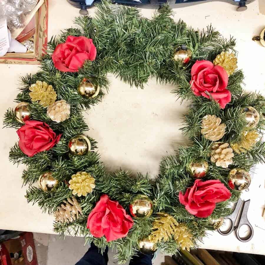 Gaudy Christmas Wreaths That Sell • Adirondack Girl @ Heart