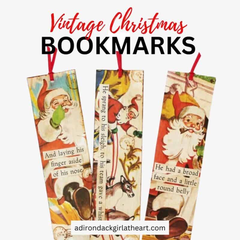Vintage Christmas Bookmarks: From Children's Books • Adirondack Girl ...
