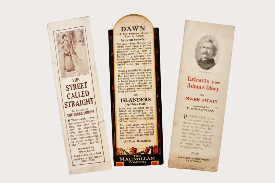 A Vintage & Antique Bookmark Collecting Guide • Adirondack Girl @ Heart