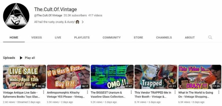 10 Favorite Vintage & Antique YouTube Channels • Adirondack Girl @ Heart