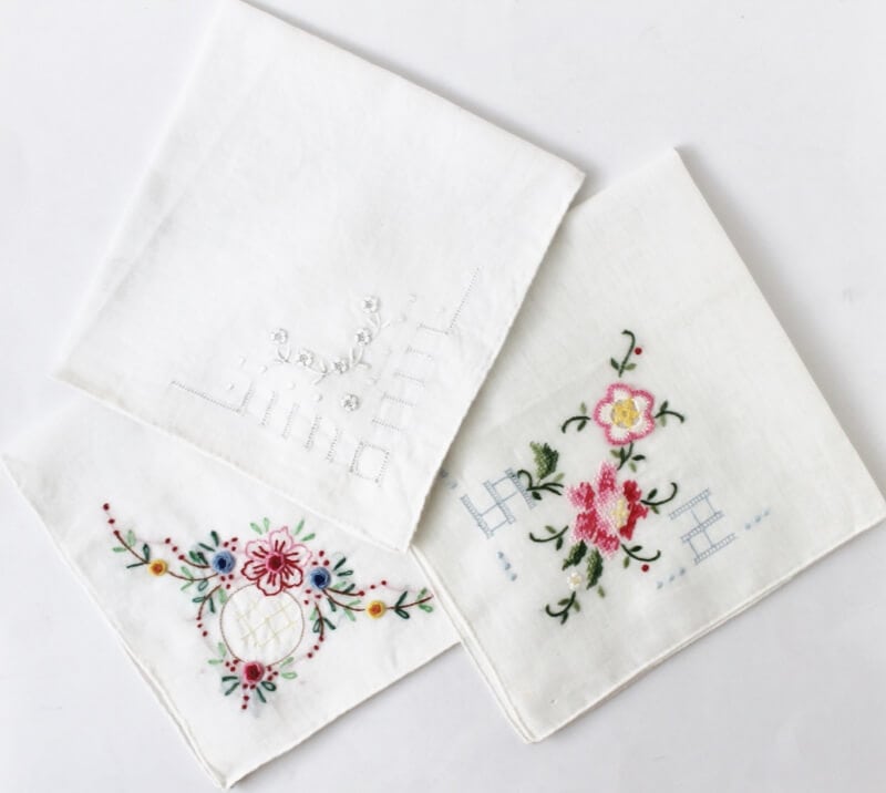 Homemade Antique Hankie Sachets: The Perfect Gift • Adirondack Girl @ Heart