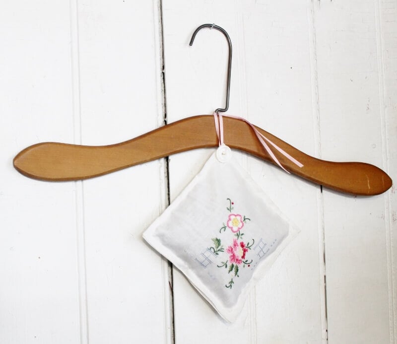 Homemade Antique Hankie Sachets: The Perfect Gift • Adirondack Girl @ Heart